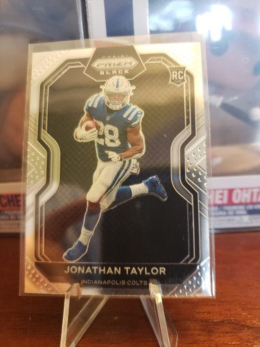 Jonathan Taylor 2020 Panini Chronicles Prizm Black Rookie RC #PB-7 ...