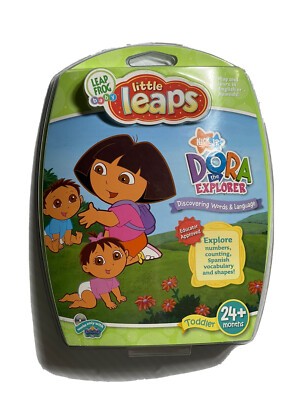 New Leap Frog Baby Little Leaps Nick Jr. Dora the Explorer Discovering ...