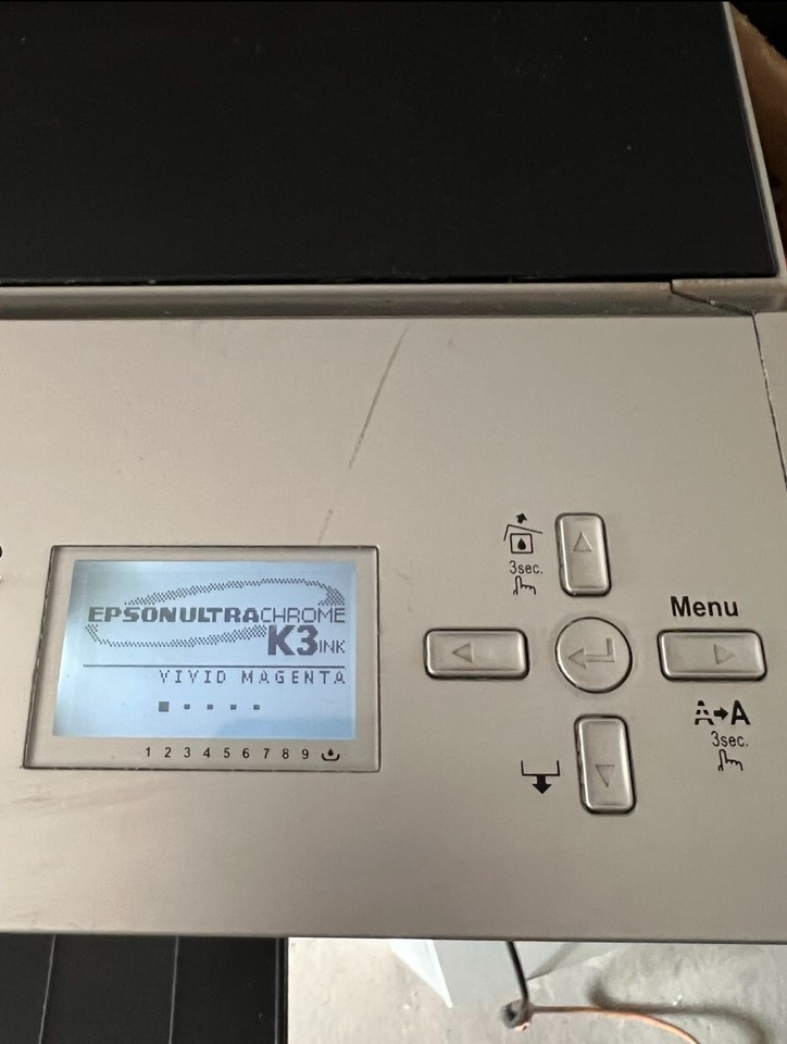 Epson Stylus PRO 3880 Printer Color Hydrographics [IT NEEDS SERVICE ...