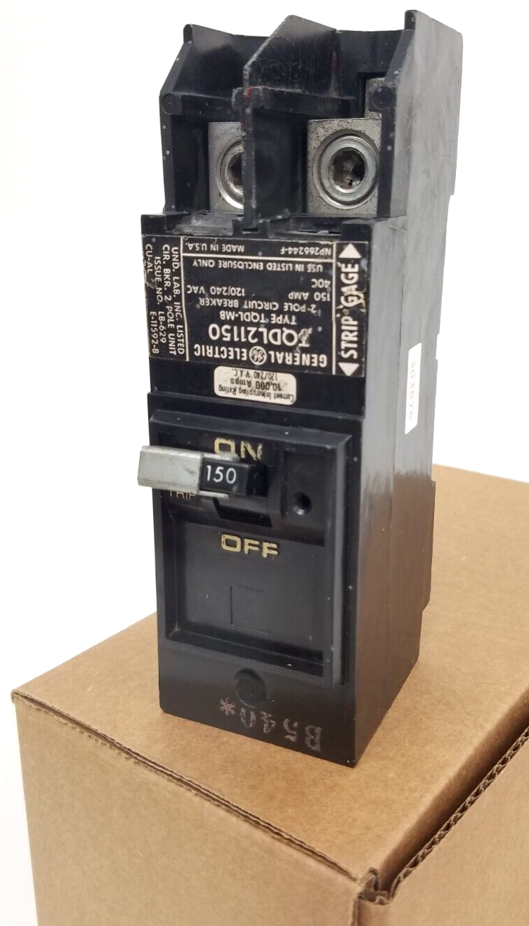 GE 150A 2-Pole Main Breaker (TQDL21150) for sale online | eBay