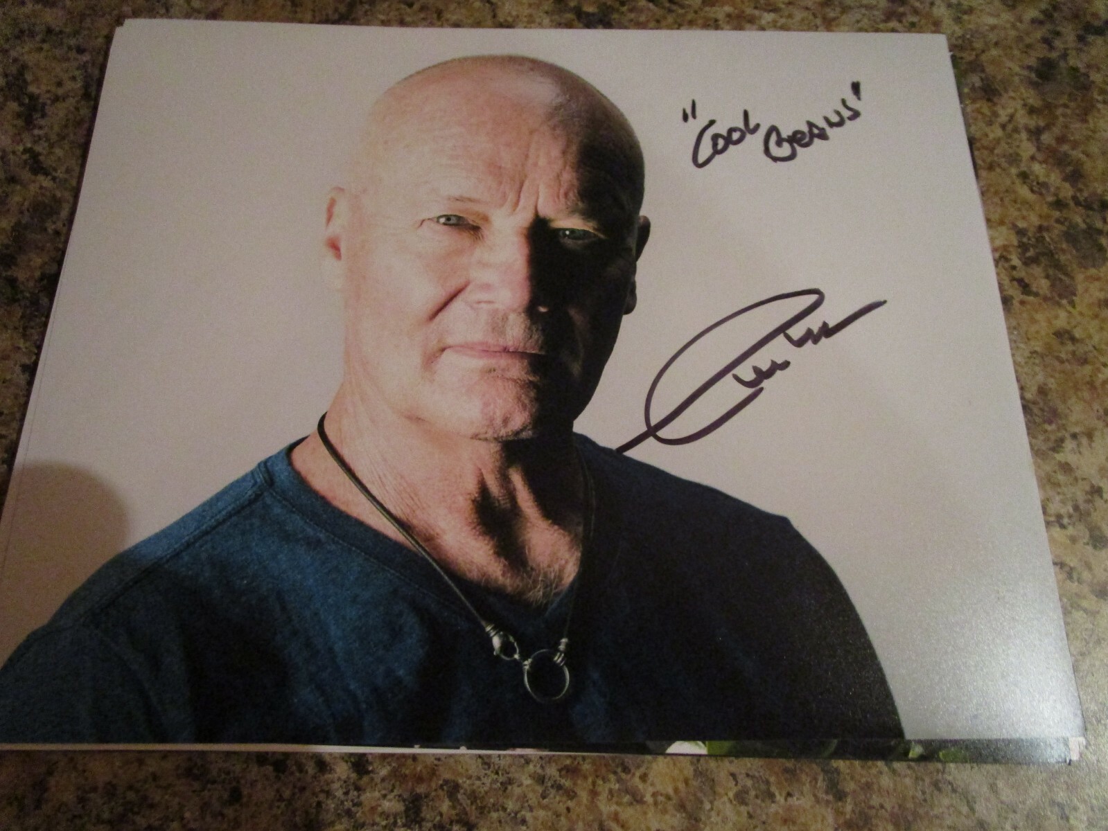 CREED BRATTON SIGNED 8X10 MATTE PHOTO THE OFFICE MASK I AM BEN TERRI (B ...