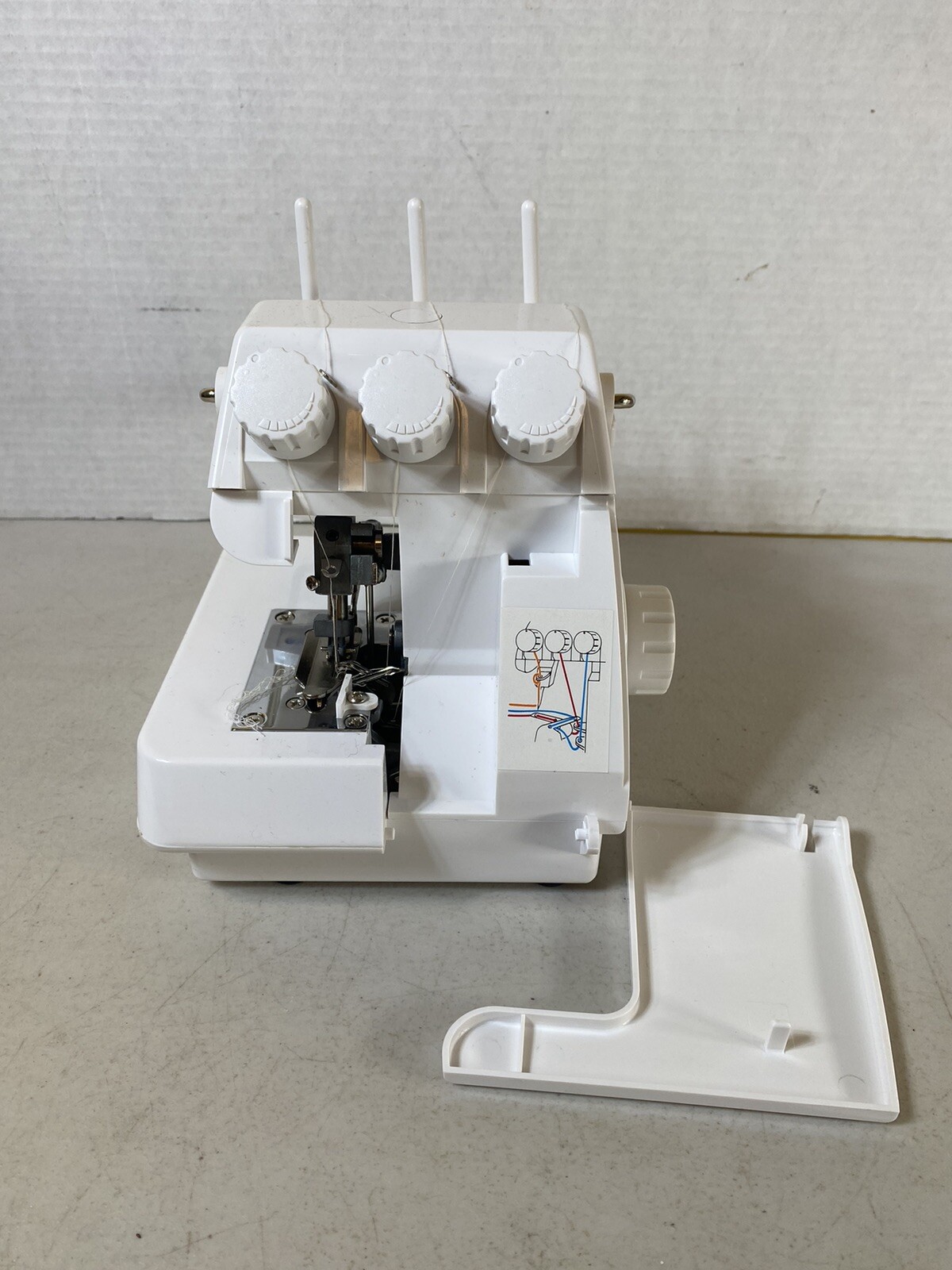 Singer Tiny Serger Sowing Machine Box Cloth Instructions 7S5 | eBay