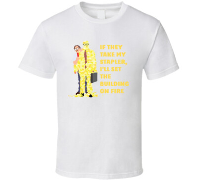 Office Space Poster If They Take My Stapler, I'll Set The Building On ...