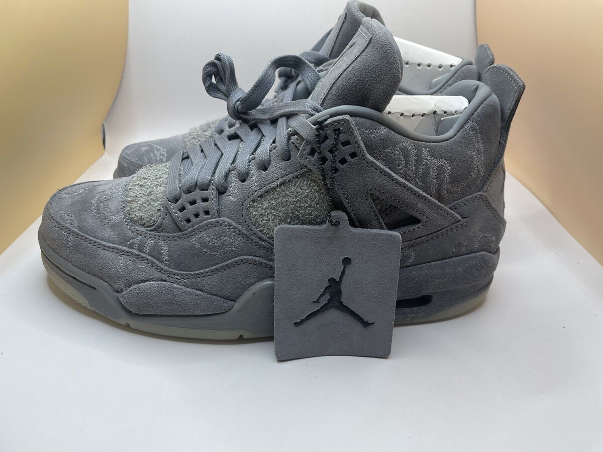 Size 7 - Jordan 4 Retro x KAWS Cool Grey 2017 685068914317| eBay Size 7 - Jordan 4 Retro x KAWS Cool Grey 2017 685068914317| eBay