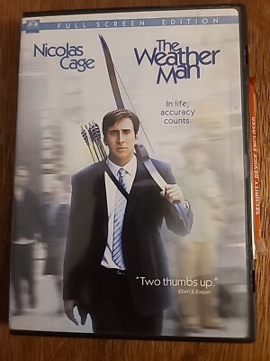 The Weather Man DVD Full Screen Edition Nicolas Cage 97360462647| eBay