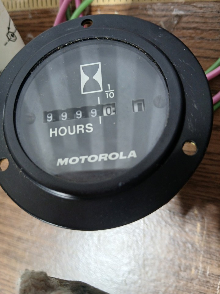 Aircraft Airplane Aviation Hour Meter Hourmeter Plane Motorola With Box ...