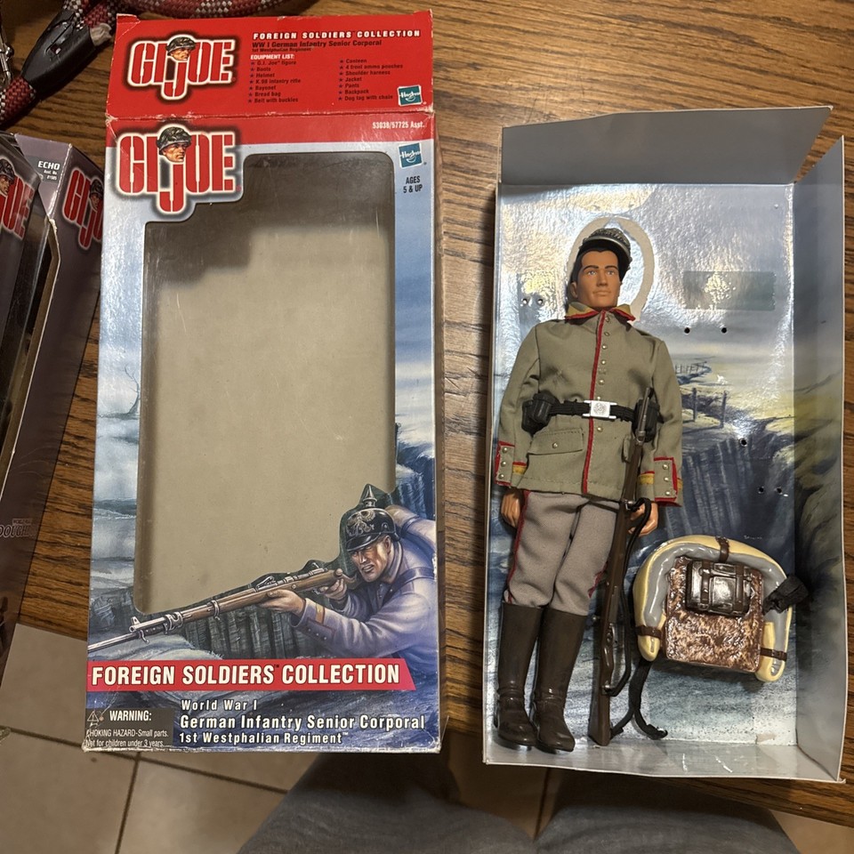 GI Joe Foreign Soldiers Collection WW1 German Infantry Corporal | eBay