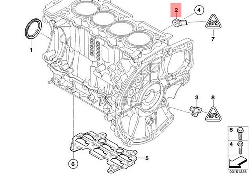 Genuine BMW F20 F21 Knock Detonation Ping Sensor OEM 13627552114 | eBay