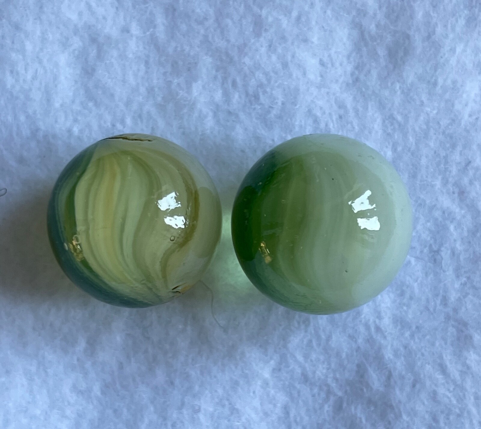 2 Fat Core European Sparkler Marbles 17mm (21/32”) | eBay