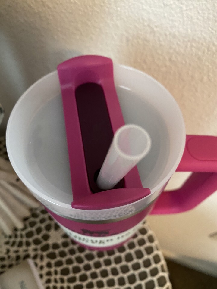 STANLEY 30 oz FUCHSIA Hot Pink Stainless Steel Quencher H2.0 FlowState ...