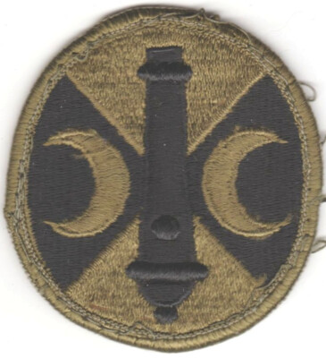 210th FIELD ARTILLERY BRIGADE - subdued patch / écusson basse ...