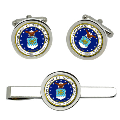 United States Air Force USAF Cufflinks and Tie Clip Set | eBay