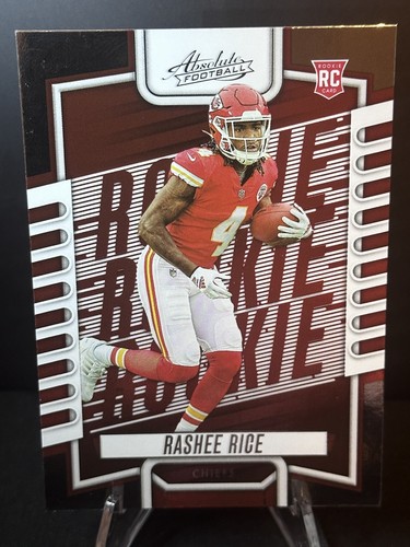 2023 Panini Absolute #120 Rashee Rice Silver Rookie Card RC Kansas City ...