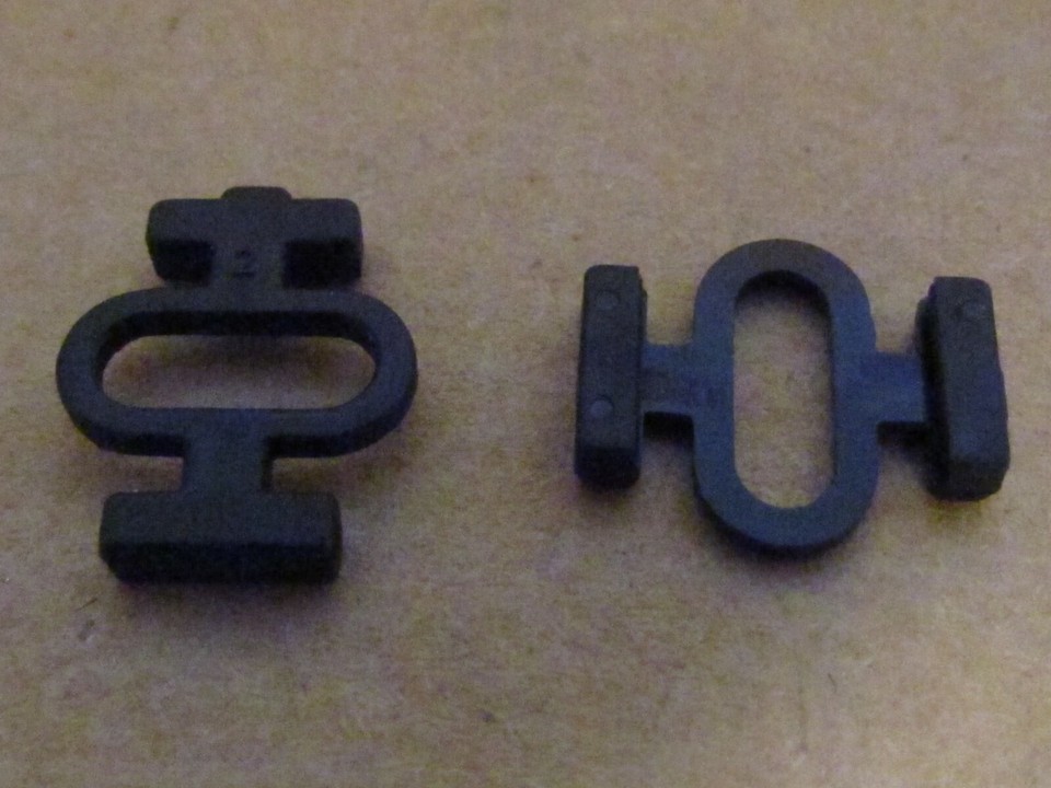 12 TYCO BRANDED TRACK CLIPS/LOCKS PART # 4-B7922 BY TYCO ORIGINAL NEW ...