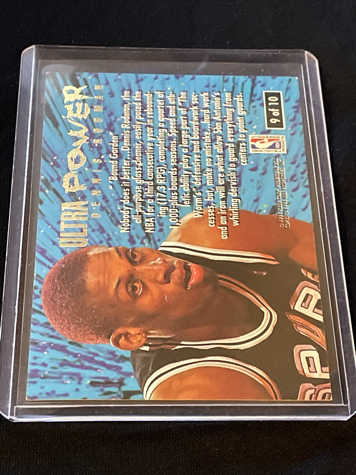 94-95 Fleer Ultra Power Dennis Rodman Card, 9 of 10 | eBay