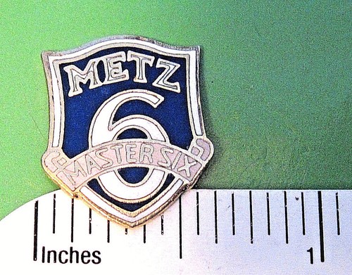 METZ MOTOR CAR CO. master 6 - hat pin , lapel pin , tie tac , hatpin ...