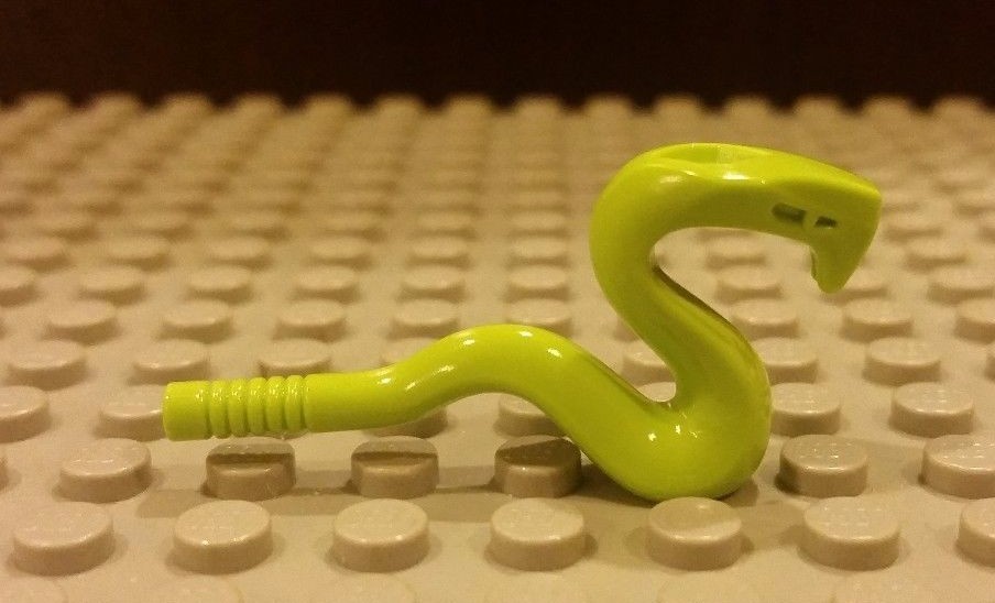 Lego NEW Ninjago Ninja Lime "HYPNO VIPER" VENOMOUS SNAKE -Minifig ...