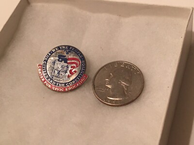 We The People The Citizen And The Constitution Lapel Pin Auction Finds ...