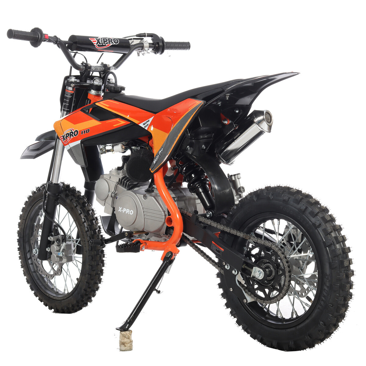 X-PRO X28 110cc Dirt Bike 4 Stroke Gas Powered Pit Bike Off Road ...