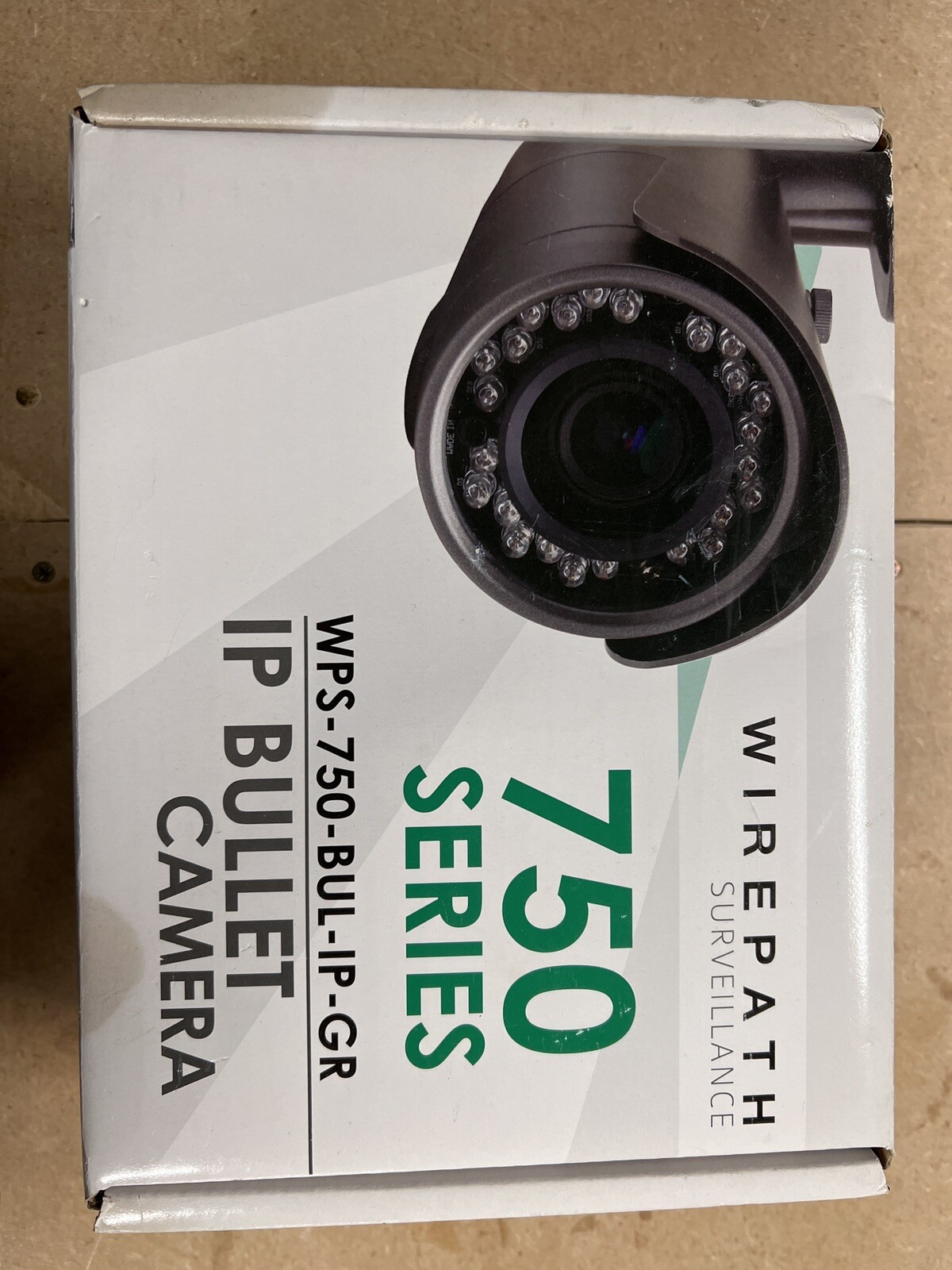 Wirepath Surveillance WPS-750-BUL-IP-GR IP BULLET CAMERA *NEW IN BOX ...