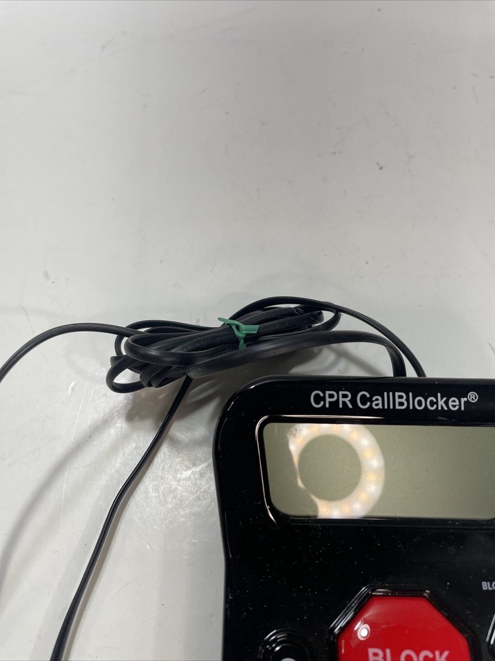 CPR V5000 Call Blocker For Landline Phones Block Robocalls Spam | eBay