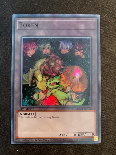 Spirit Charmers Token - Super Rare - SDCH-ENT05 - Yu-Gi-Oh Card N/M ...