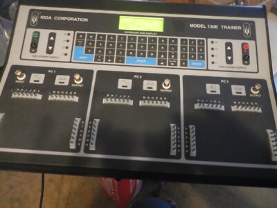 NIDA 130 Digital Analog Student Console Trainer AC/DC - Tested - VERY ...