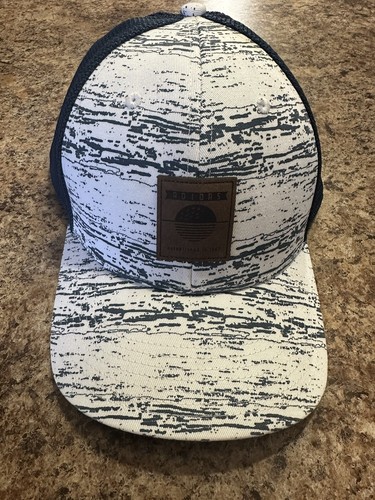 Adidas Mens Baseball / Golf Cap Hat Blue Size OSFM Leather Patch NWOT ...