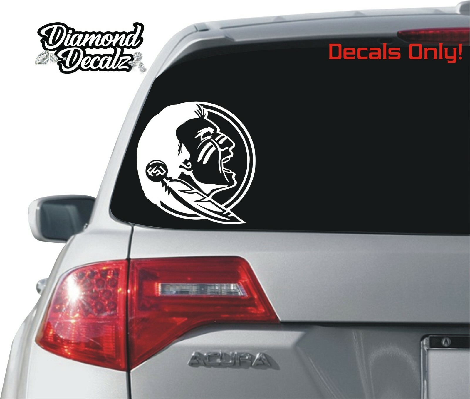 Florida State Seminoles Vinyl Decal SEC College Football Car Window ...