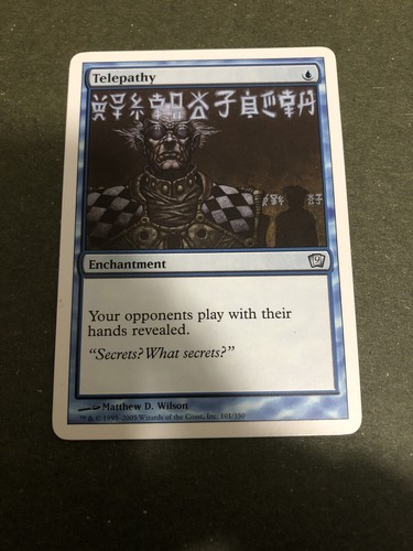 MTG Magic The Gathering - Ninth Edition - Telepathy NM Uncommon | eBay