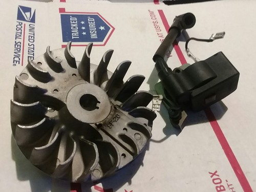 Homelite ut33600a 26cc coil and flywheel trimmer part only bin 282 | eBay