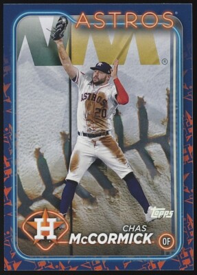 2024 Topps Series 1 Chas McCormick Team Color Border Variation #203 ...