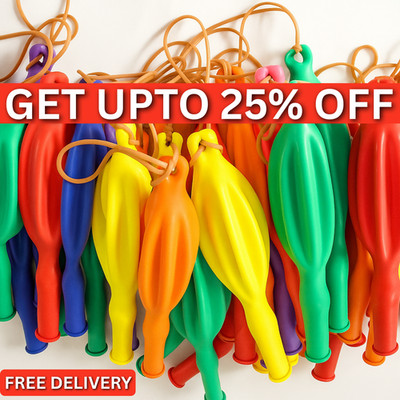 10-100 LARGE PUNCH BALLOONS Party Bag Fillers Goody CHILDRENS Loot Toys ...