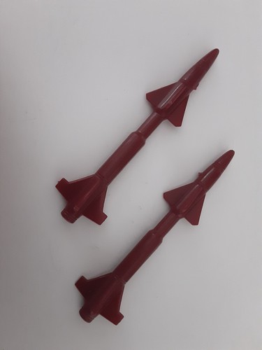 Gi Joe 1989 Cobra Condor z25 parts lot: large missile x2 NO REPRO ...