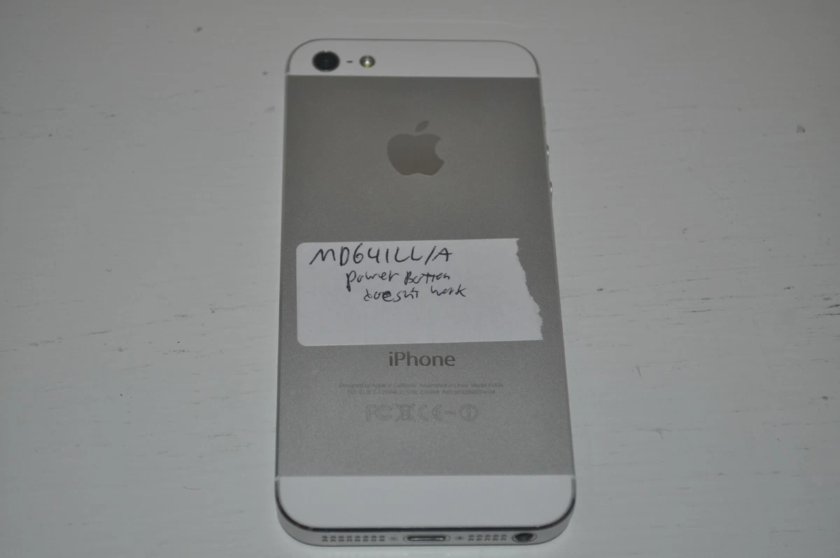White Iphone 5 Back