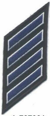 Police 20 Year Service Patch Iron On 4 Stripe Sleeve Insignia ...