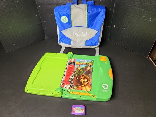 Original Leapfrog LeapPad System With Madagascar Book and Cartridge W ...