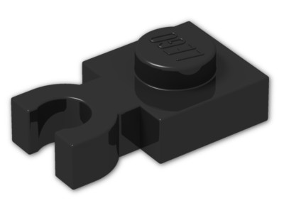LEGO PLATE MODIFIED 1X1 WITH CLIP VERTICAL (6 PCS) CHOOSE YOUR COLOR ...
