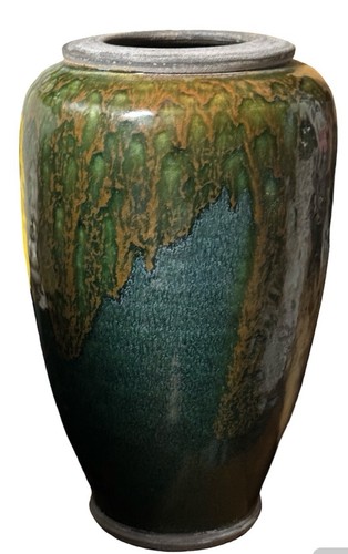 Alex Long Beautiful Raku 9” Vase California Studio Pottery | eBay