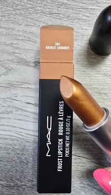 MAC Frost Lipstick | 304 Bronze Shimmer | 3g | NIB 💯Authentic | eBay UK