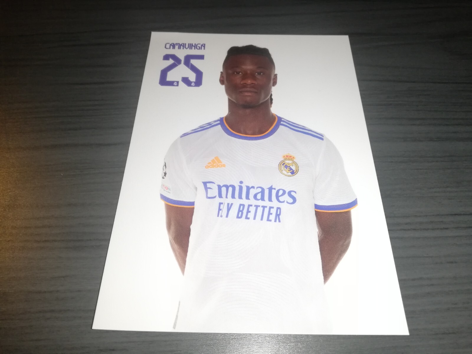 Eduardo Camavinga unsigned Real Madrid autograph card | eBay