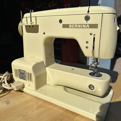 Bernina 707 Minimatic Sewing Machine With Pedal READ FOR PARTS OR ...