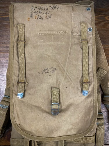 Original WW2 WWII M1928 Haversack – Complete Set with Pack Tail (Dated ...