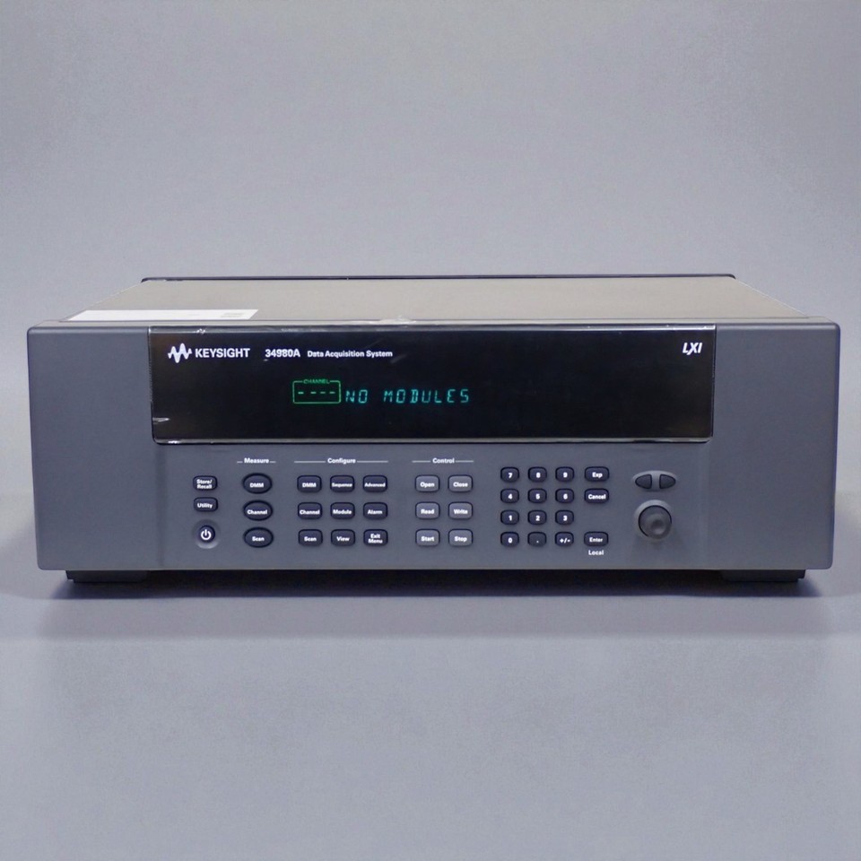 KEYSIGHT 34980A Data Acquisition System Mainframe with Accessories from ...