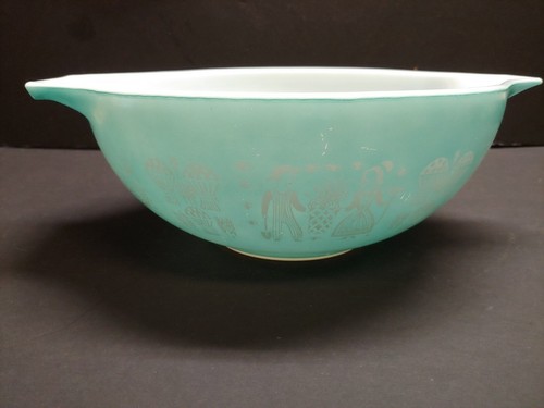 Vintage PYREX Amish Butterprint Cinderella Mixing Bowl 444 : 4 QT | eBay