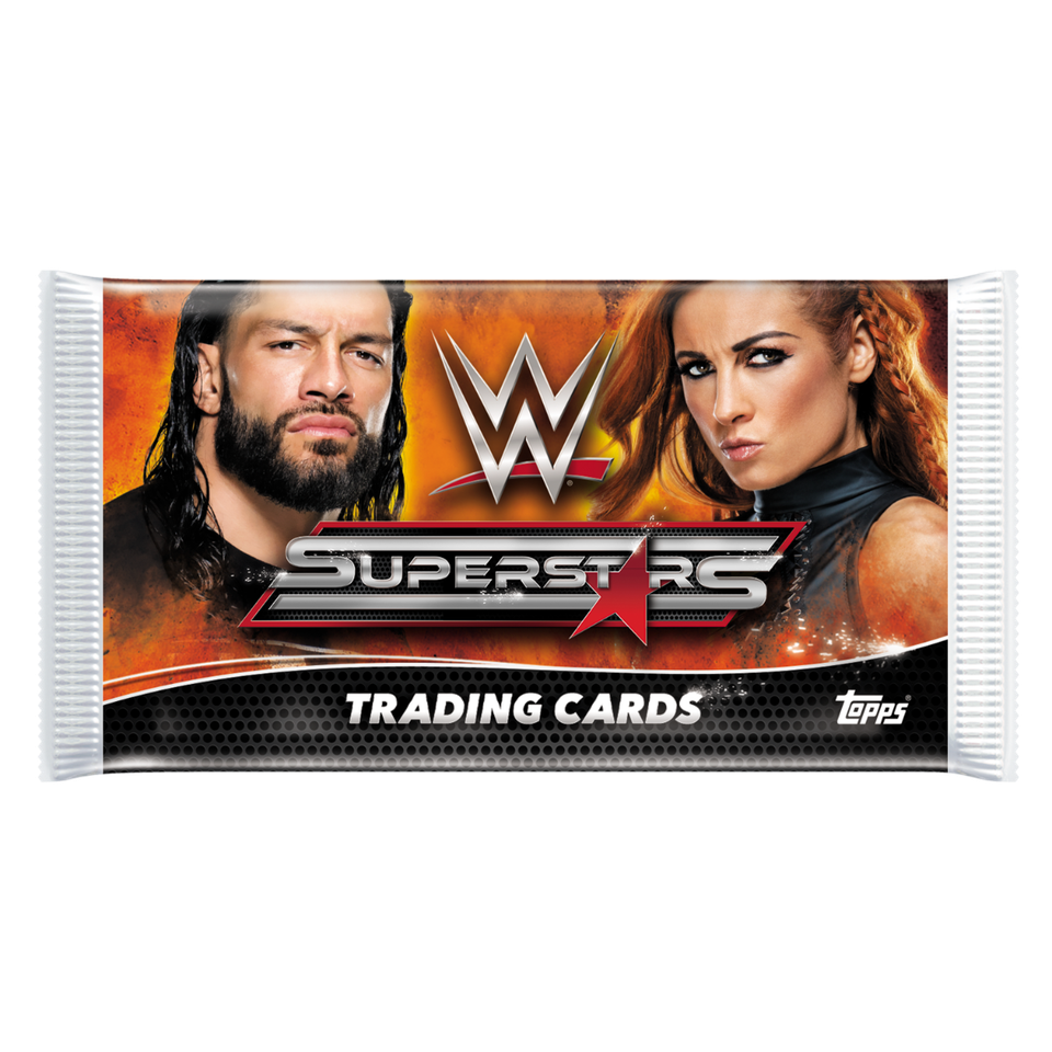 2021 TOPPS WWE SUPERSTARS CARDS MULTI-PACK B (25 CARDS + 1 SUPER ELITE ...