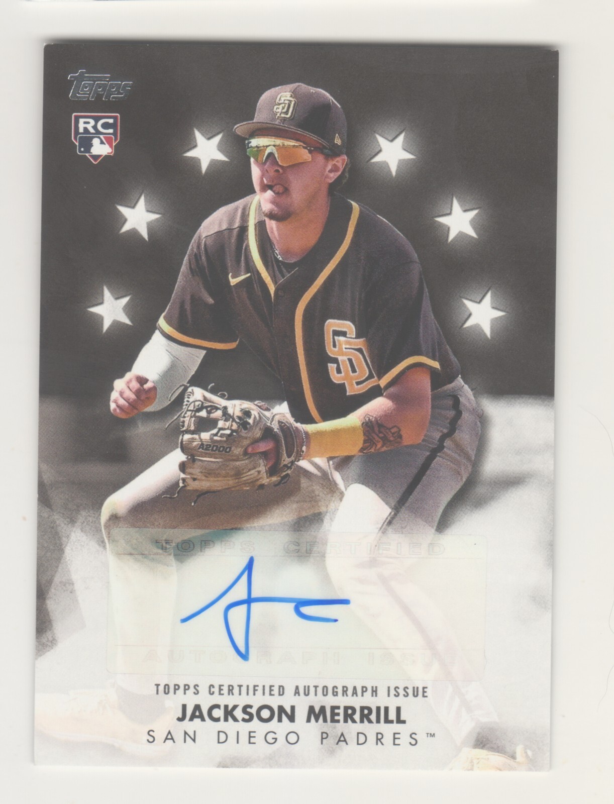 2024 Topps BASEBALL STARS AUTOGRAPH #BSA2-JME JACKSON MERRILL RC Rookie ...