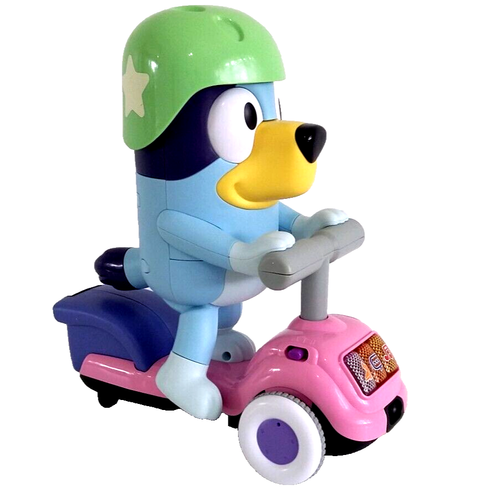 Bluey Scooter Time Vtech toy Figure 2023 electronic movement See Video ...