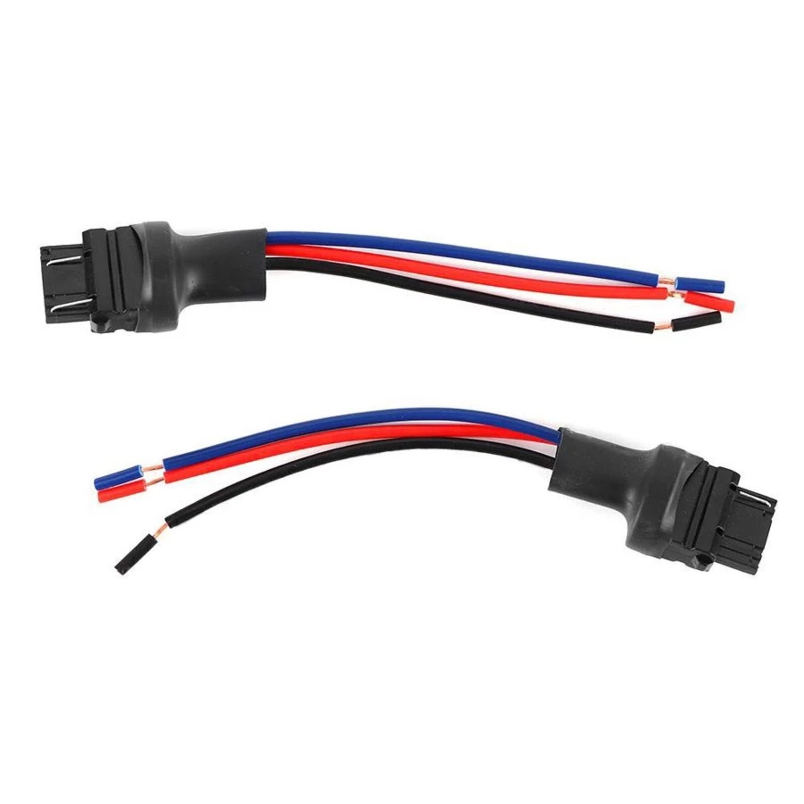 Pigtail Wire Male Socket 3157 T25 Two Harness Cable Front Turn Signal ...