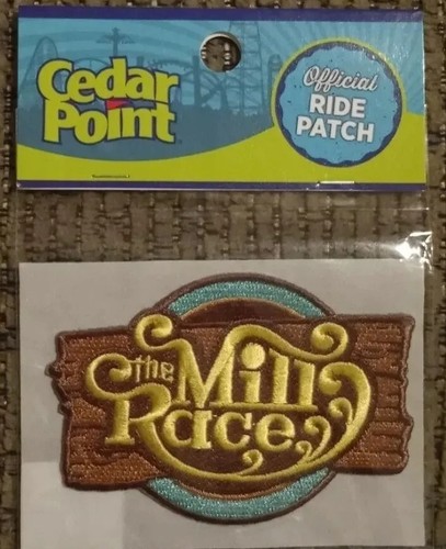 Cedar Point The Mill Race embroidered Iron on patch | eBay